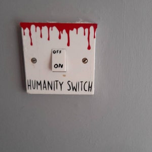 Vampire Diaries Humanity Switch Light Switch Sticker Non - Etsy