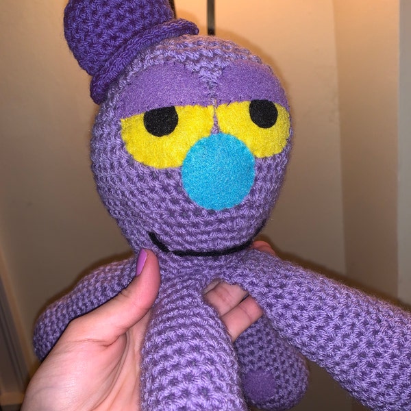 Crochet Mr.octi Inspired Toy/ Kawaii Octi / Amigurumi Mr. Octi/ 12 Inch ...