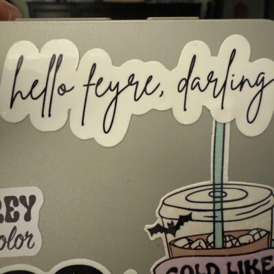 Tamlins Tears Sticker Fantasy Sticker ACOTAR Sticker Booktok Sticker ...