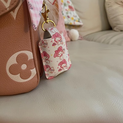Cartoon White Kitty Inhaler Case Keychain, HK Inhaler Holder Keychain ...