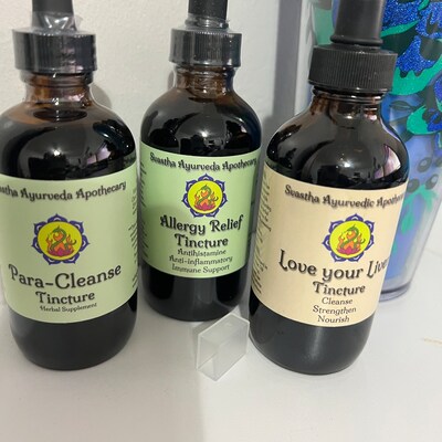 Tridoshic Massage Oil, Ayurvedic Formula for All Body Types, 100% ...