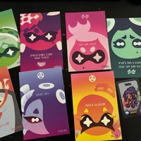 Splatoon Hotlantis IDL Posters Squid Sisters off the Hook Deep Cut Mini ...