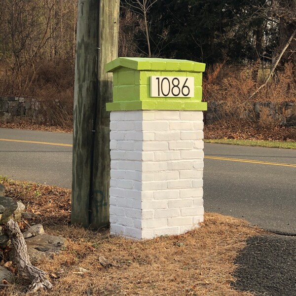 Reflective Mailbox Numbers, Reflective Mailbox Decals, Mailbox Decals ...