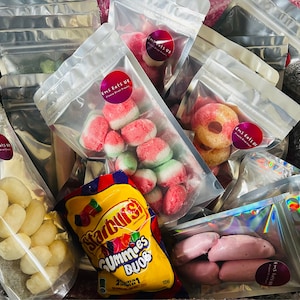 UK Freeze Dried Round Chamoy and Tajin Fruit Balls Mexican | Etsy UK