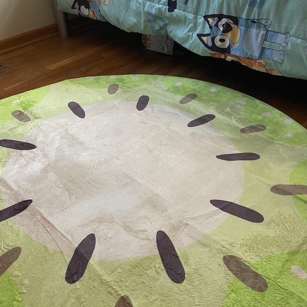 Kiwi Mat - Playroom Mat - Kid's Rug - Playmat - Etsy
