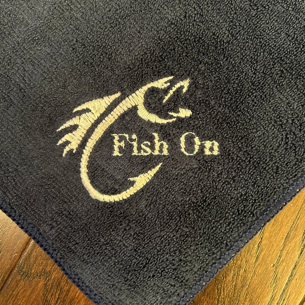 Fish on - Machine Embroidery Design - Etsy