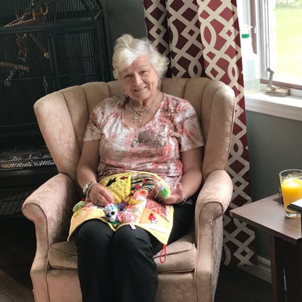 Handmade Fidget Blanket, Busy Blanket, Therapy Blanket, Activity ...