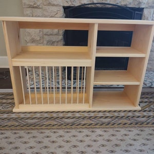 Shaker Peg Kitchen Window Plate Rack Shelf Wood Dish Cabinet - Etsy