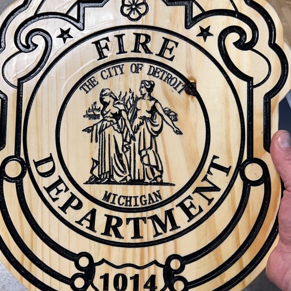 Large Police Badge Cutouts - Etsy