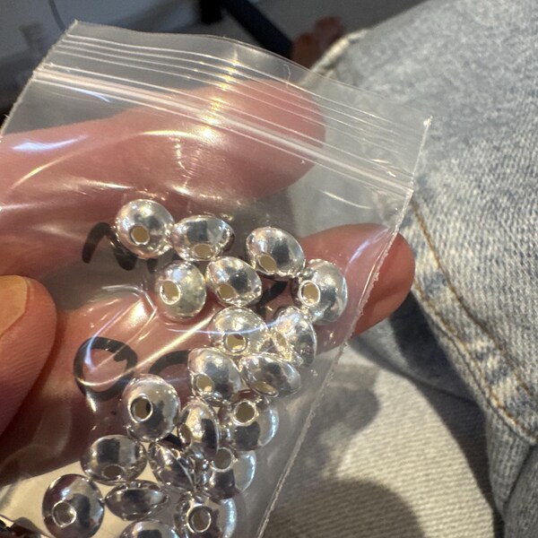 Sterling Silver Round Blanks, 925 Silver Disc Blank, Flat Slice Blank ...