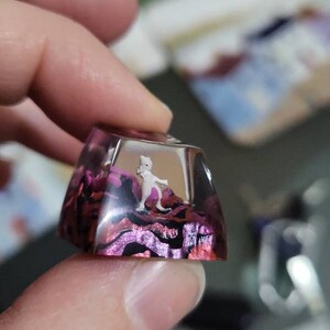 Orange Resin Keycap, Cute Keycap, Space Bar Keycap, Custom Keycap ...