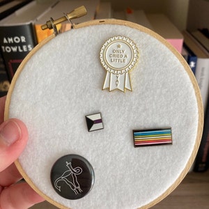 Transgender Bar Pin Subtle Trans Pride Flag Enamel Accessory | Etsy