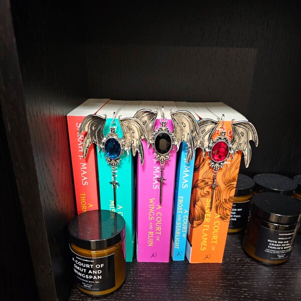 Batboy Winged Siphon Bookmarks | Officially Licensed | ACOTAR - Etsy