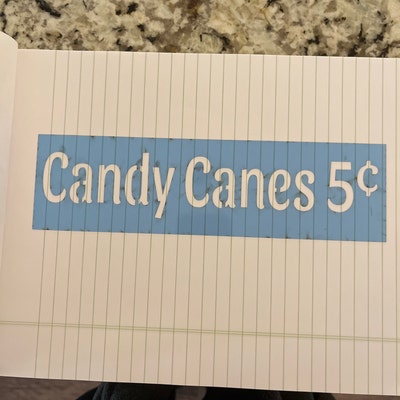 Alphabet Stencil 111 Letters A to Z Great for Making Your Own Signs 3 ...