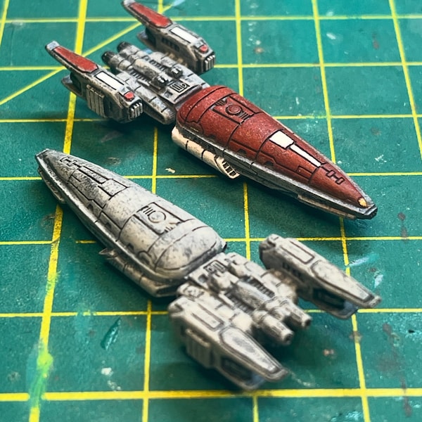 Battletech Miniatures Cyberbot Empire Raider Fighters - Set Of 6 ...