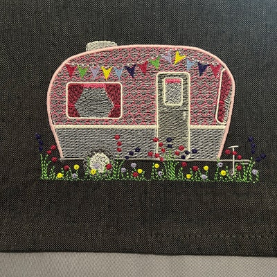 Notebook Cover A6 ITH, Machine Embroidery, Notebook Cover, Embroidery ...