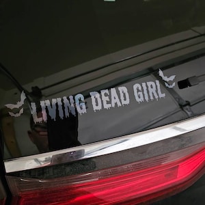 Goth Car Accessories Goth Car Decal Goth Car Decor Skull Decal Skull ...