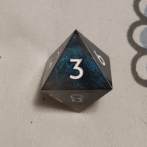 Sublime Blight D4 Dice Necklace Crystal Dice, Handmade Dice, Nerd ...