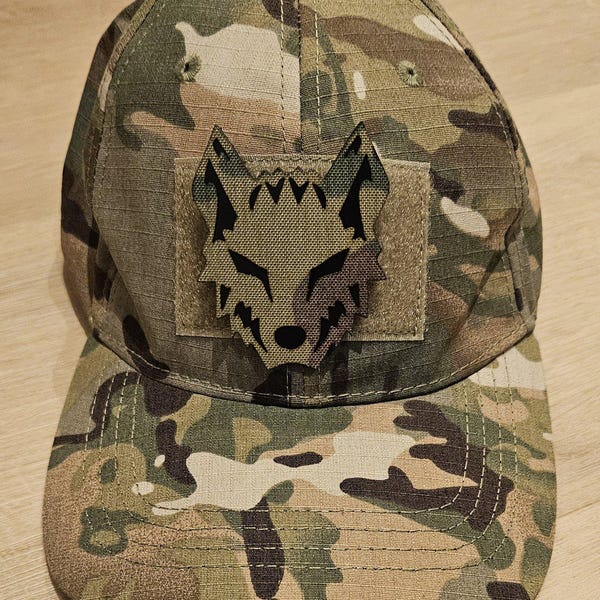 Wolf Tactical Military Morale Lasercut Patch - Etsy