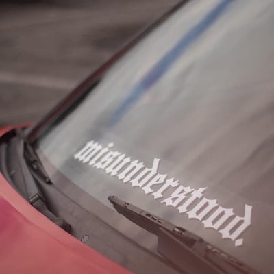 NIGHTRUNNER Decal Sticker Windshield Banner Night Runner - Etsy