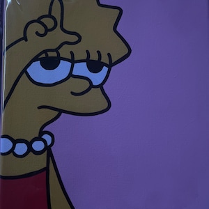 Patrick Seaweed Mustache Meme Aesthetic Painting 8x10 Handmade - Etsy