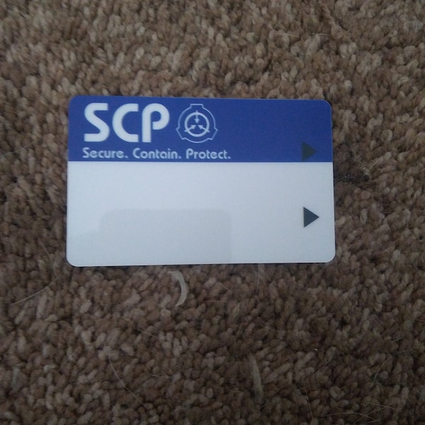 SCP Foundation Key Cards - Containment Breach Version - Etsy Australia