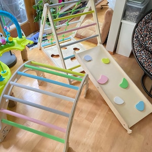 Climbing Triangle Two-sided Ramp Kletterdreieck Climbing Arch - Etsy