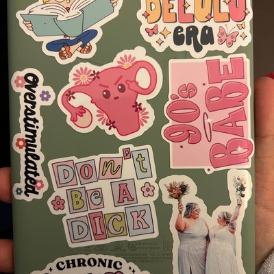 Overstimulated Waterproof Sticker Decal/ Mental Health Awareness/self ...