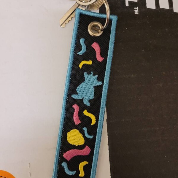 Twenty One Pilots SAI Icy Tour Ned Confetti Flight Tag Keychain, Jet ...