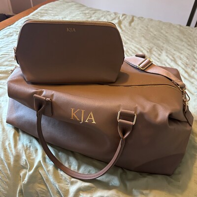 Custom Women Backpack, Personalised Bag With Initials, Faux Leather ...