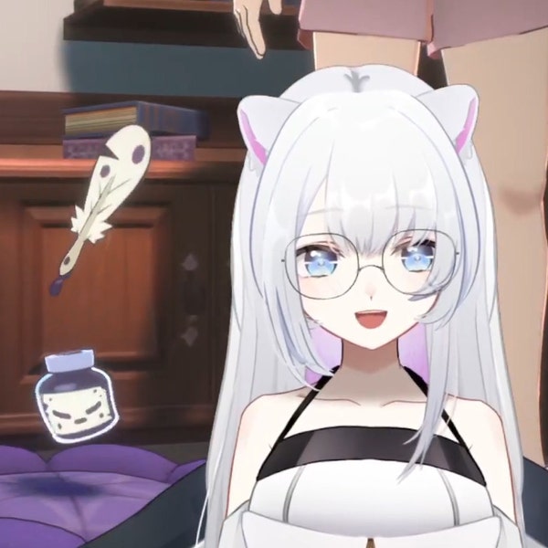 Vtuber Drawing Tablet Asset | Rigged Drawing Tablet Pen | Animated ...