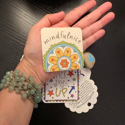 Mindful Minute Mindfulness Activities Cards for Families, Children, and ...