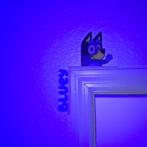 Bluey & Bingo Character Door Hanger Decor - Etsy