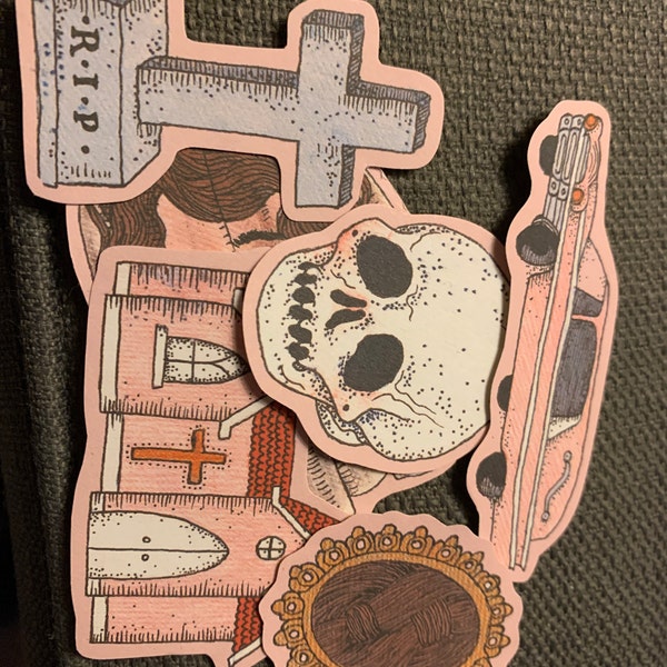 Funeral STICKERS (25 Pack) - Etsy