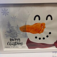 20 Design BUNDLE Christmas Craft Handprint Footprint Finger Art ...