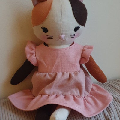 Cat Sewing Pattern PDF Make More Than One Type of Cloth Cat Doll ...