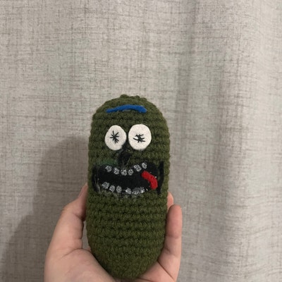 Pickle Rick Crochet Pattern Easy Pdf Amigurumi - Etsy
