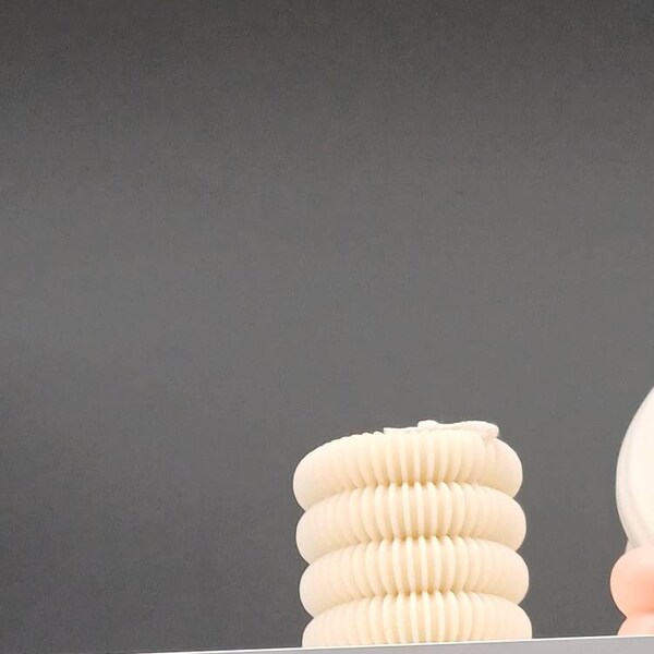 Luna Round Jesmonite Tray | Neutral Jesmonite Homeware | Homemade ...