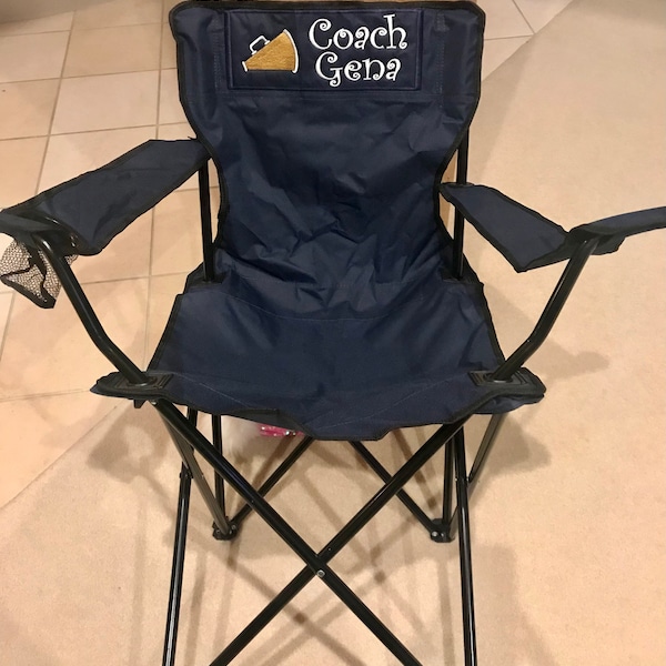Personalized Coach Gift - Cross Country Softball Folding Chair ...