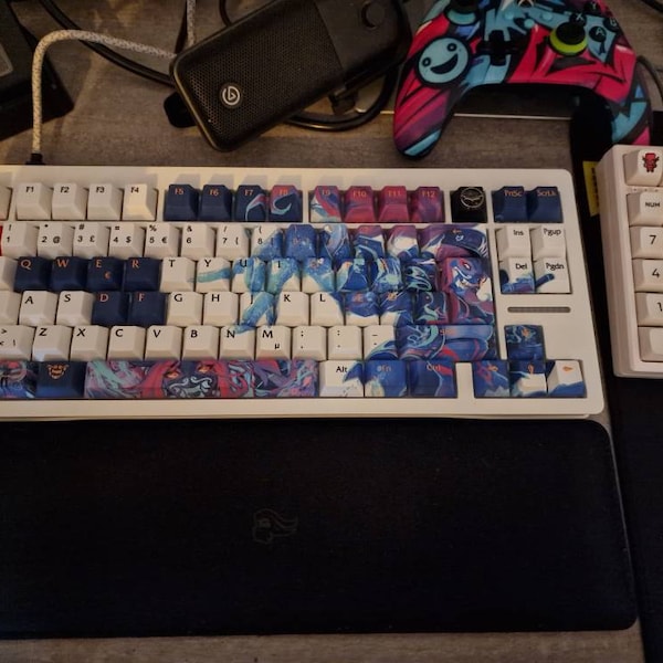 Viego the Ruined King LOL Series Keycap Set, 127 Keys PBT for Mechanical Keyboard OEM Profile ...