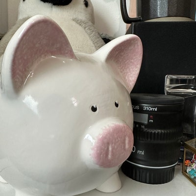 Rainbow Fish Piggy Bank, Personalized Piggy Bank, Clown Fish Bank ...