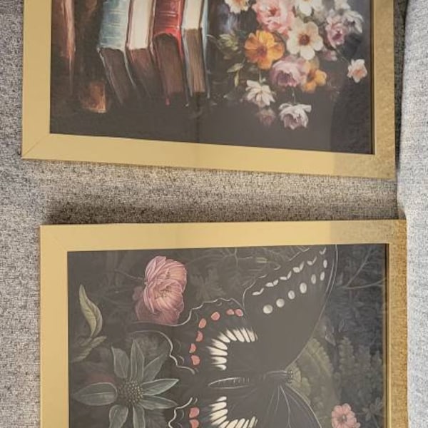 Moody Spring Wall Art Book Print Spring Print Spring Decor Dark ...