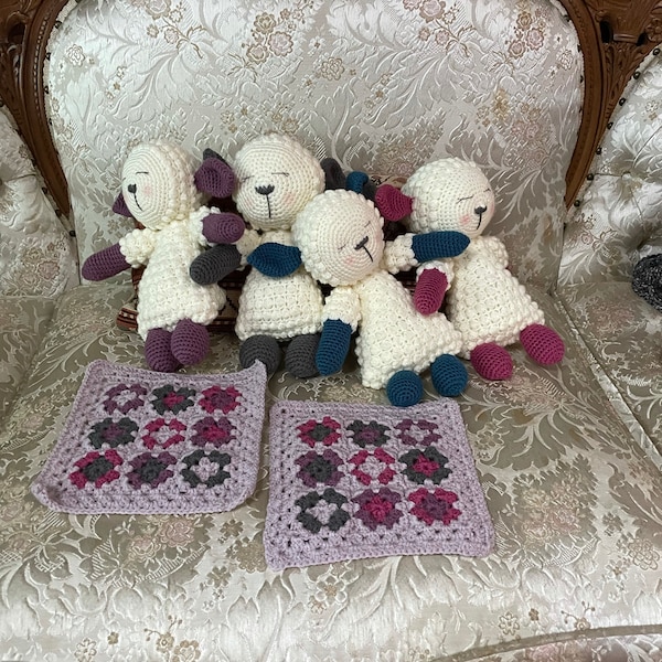 Crochet Lamb PDF Instant Downloadable Pattern Sleepy - Etsy