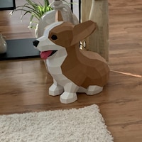 Tree Papercraft 3D DIY Low Poly Paper Crafts Origami Wall Decor ...