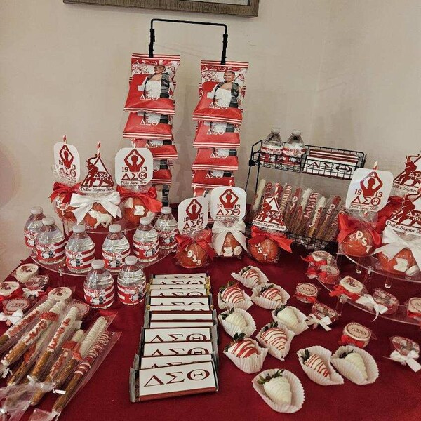 Delta Sigma Theta Candy Bar Wrapper - Delta Sigma Theta Candy Bar ...