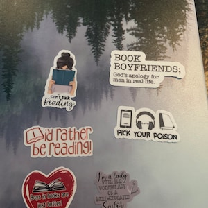Bookish Mini Sticker Surprise Pack - Etsy
