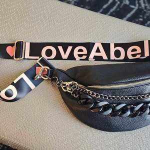 Personalised Bag Strap, Custom Print Bag Strap, Bag Strap With Your ...