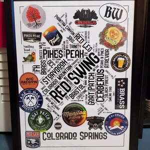 Vermont Breweries Map - Etsy