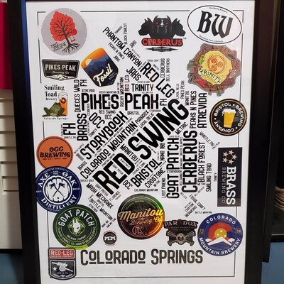 Cincinnati Breweries Map - Etsy