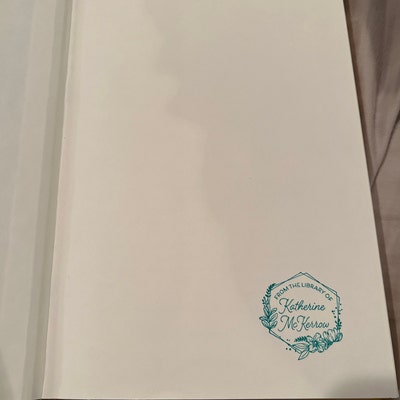 Library Stamp 48 Wooden or Self-inking Calligraphy Bookplate, Ex Libris ...